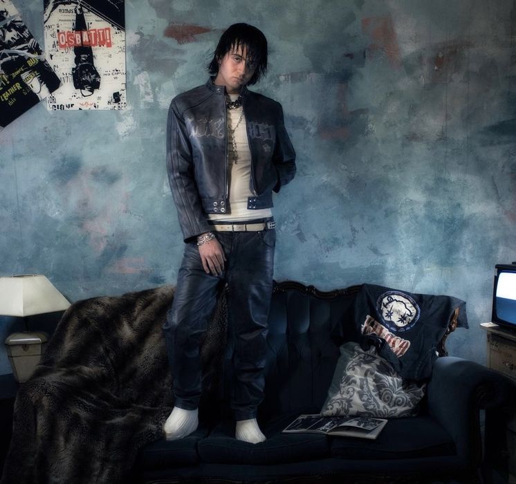 Designer Years of Tears Osbatt Cafe Racer Leather Jacket | Grailed