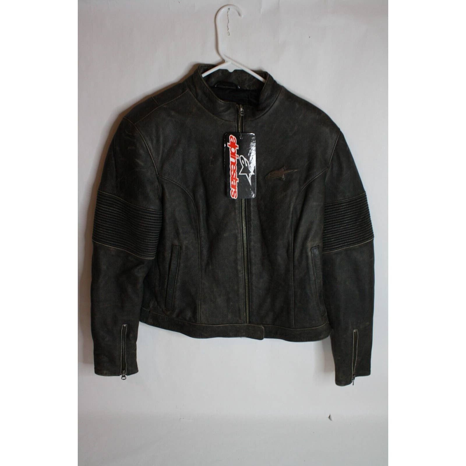 Alpine Division NWT ALPINESTAR Stella Ladies Leather Jacket Armored ...