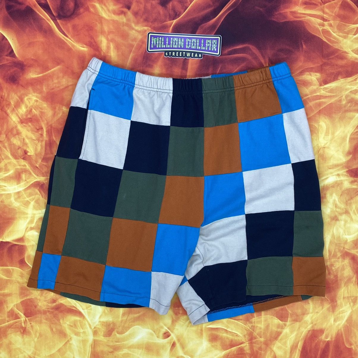 Supreme Patchwork pique short | Grailed