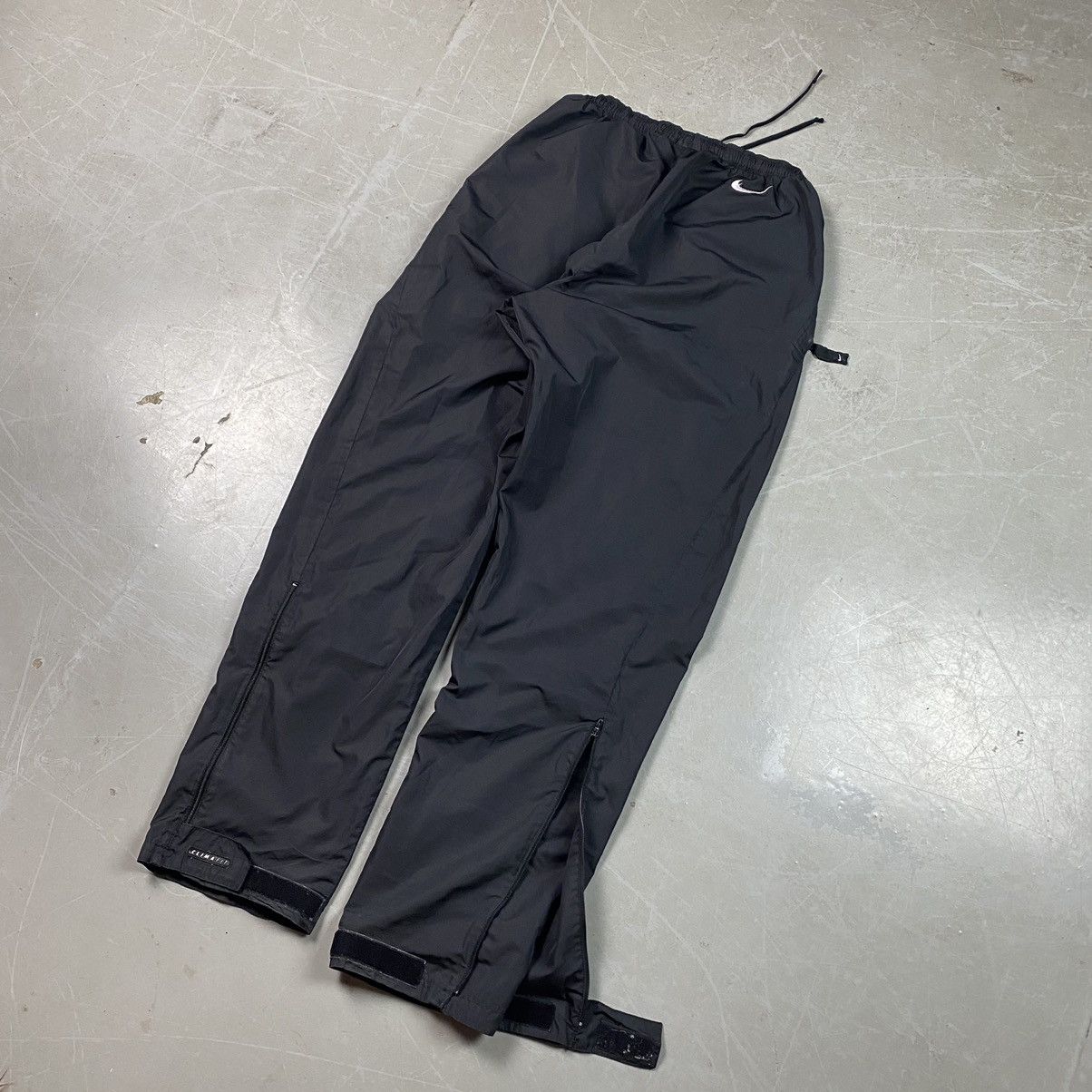 Nike × Vintage 90s Nike Double Zipper Wind / Track Pants | Grailed
