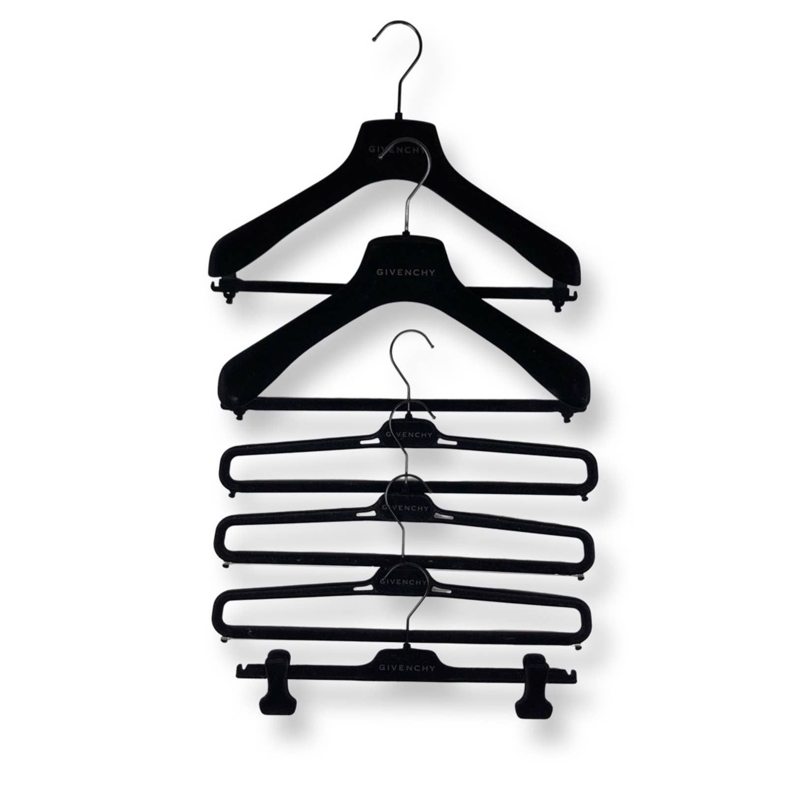 Givenchy × Luxury × Streetwear Givenchy Logo Velour Hangers | Grailed