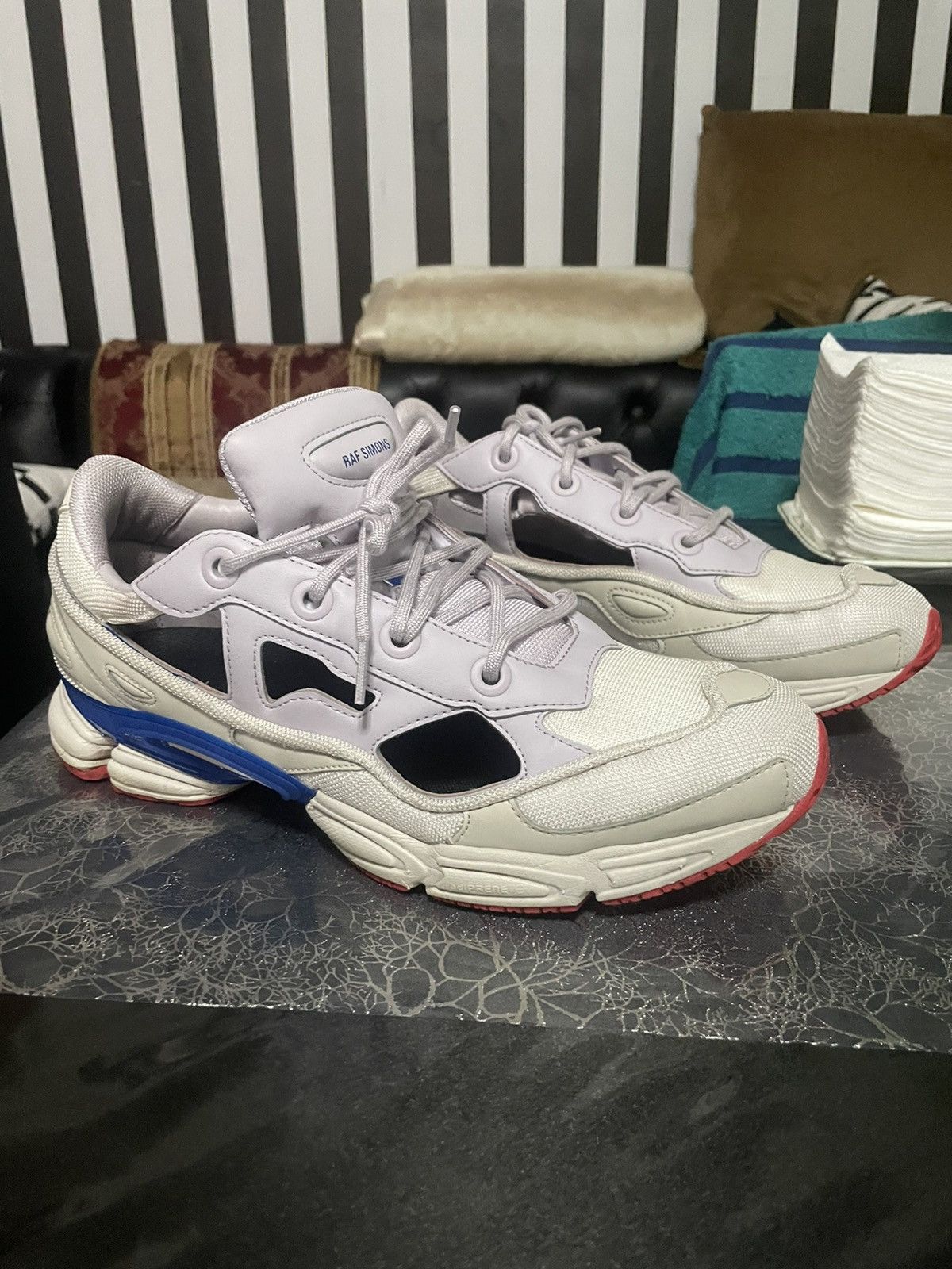 Adidas × Raf Simons Raf Simons x Ozweego Replicant USA | Grailed