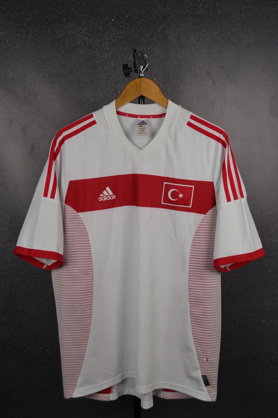 Adidas Turkey 2002 Home Football Shirt Adidas Soccer Jersey Vintage ...