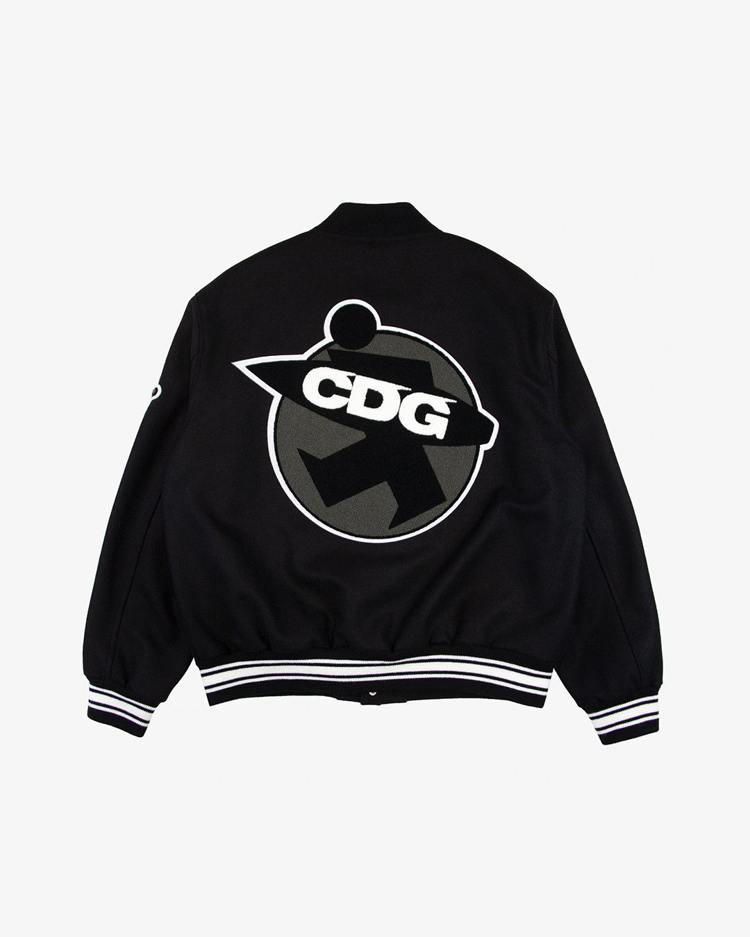 Comme des Garcons × Stussy STUSSY CDG 40TH ANNIVERSARY VARSITY JACKET ...