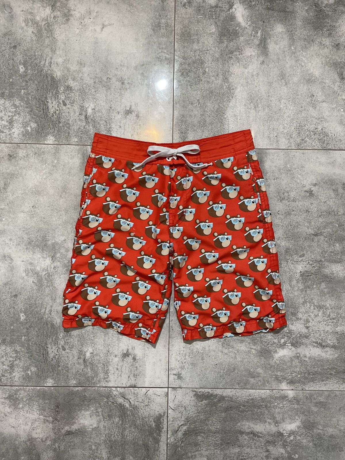 Vintage Kanye West x Takashi Murakami Graduation Monogram Shorts | Grailed