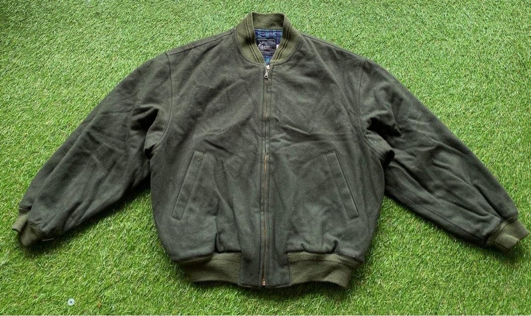 Japanese Brand VINTAGE KEN BOMBER WOOL JACKET | Grailed