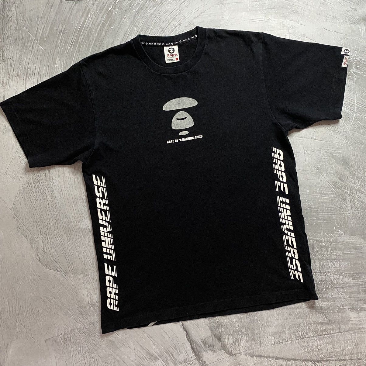 Aape T-shirt Aape Reflective Logo | Grailed