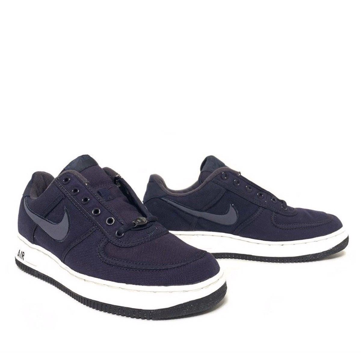 Nike Air Force 1 DS Unworn Canvas SAMPLE Blueprint | Carbon-Ivory | Grailed