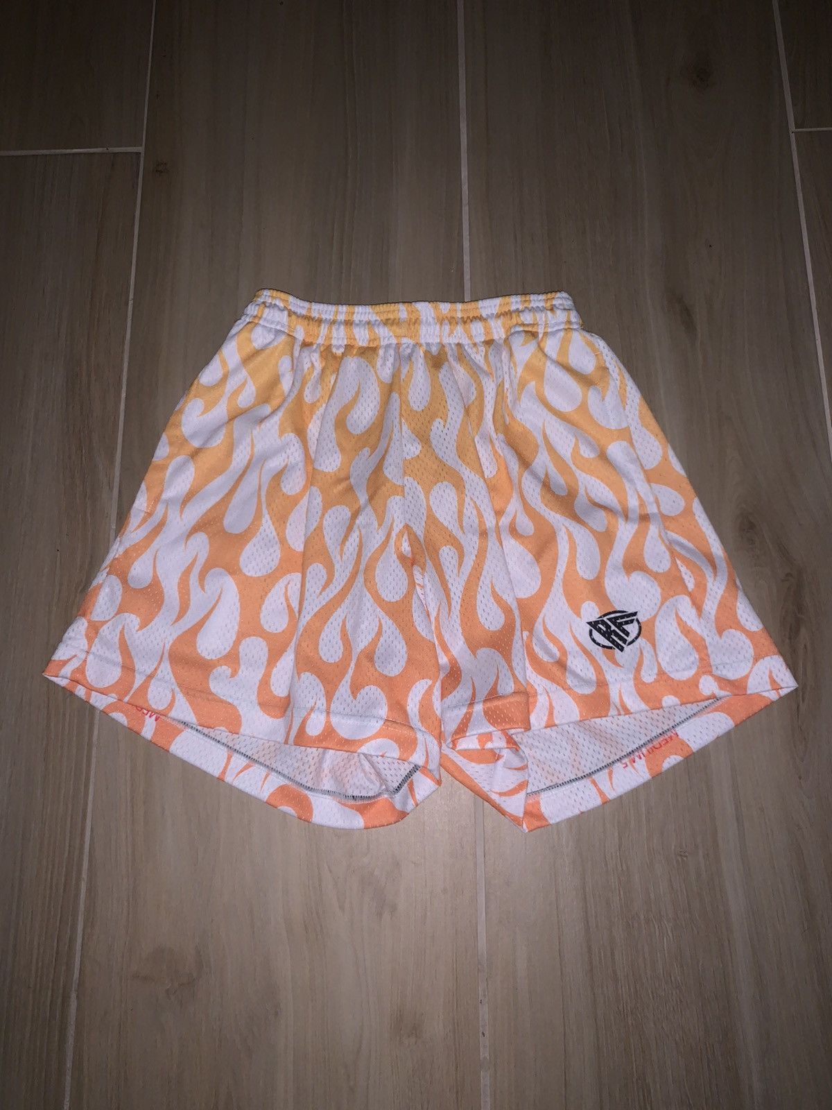 Vintage RF Wear Flame Shorts [medium] | Grailed