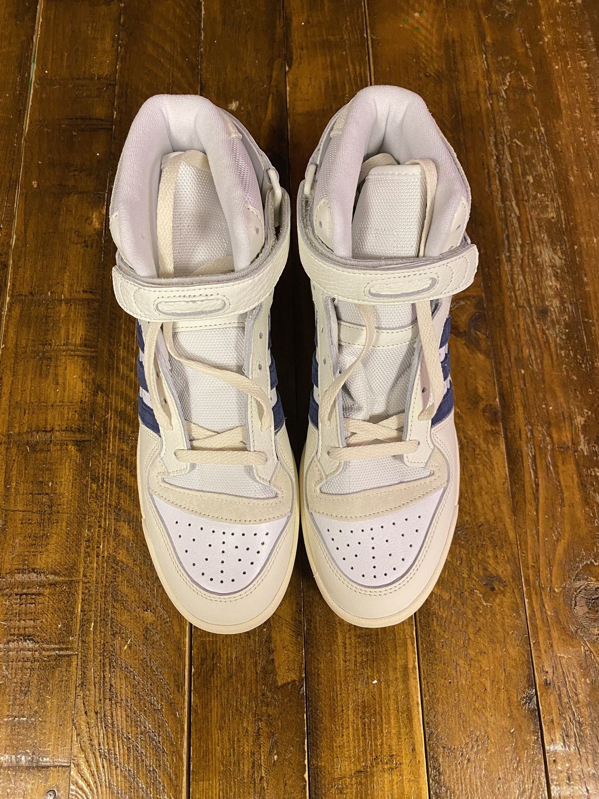 Adidas Packer x Forum 84 Hi “Collegiate Navy” | Grailed