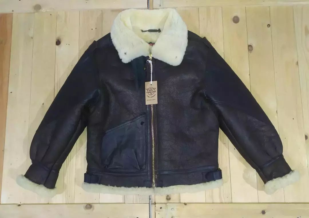 B 3 × Bomber Jacket × Leather Jacket WIND ARMOR 23M6568 LEATHER TYPE B3 SHEEPSKIN FLIGHT JACKET ...