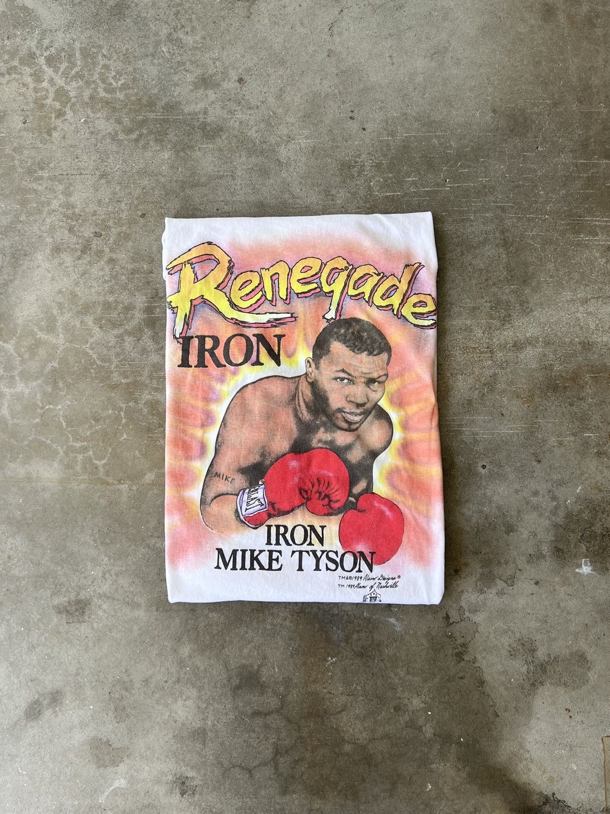 Anvil × Streetwear × Vintage 1989 Vintage Renegade Mike Tyson Tee XL ...