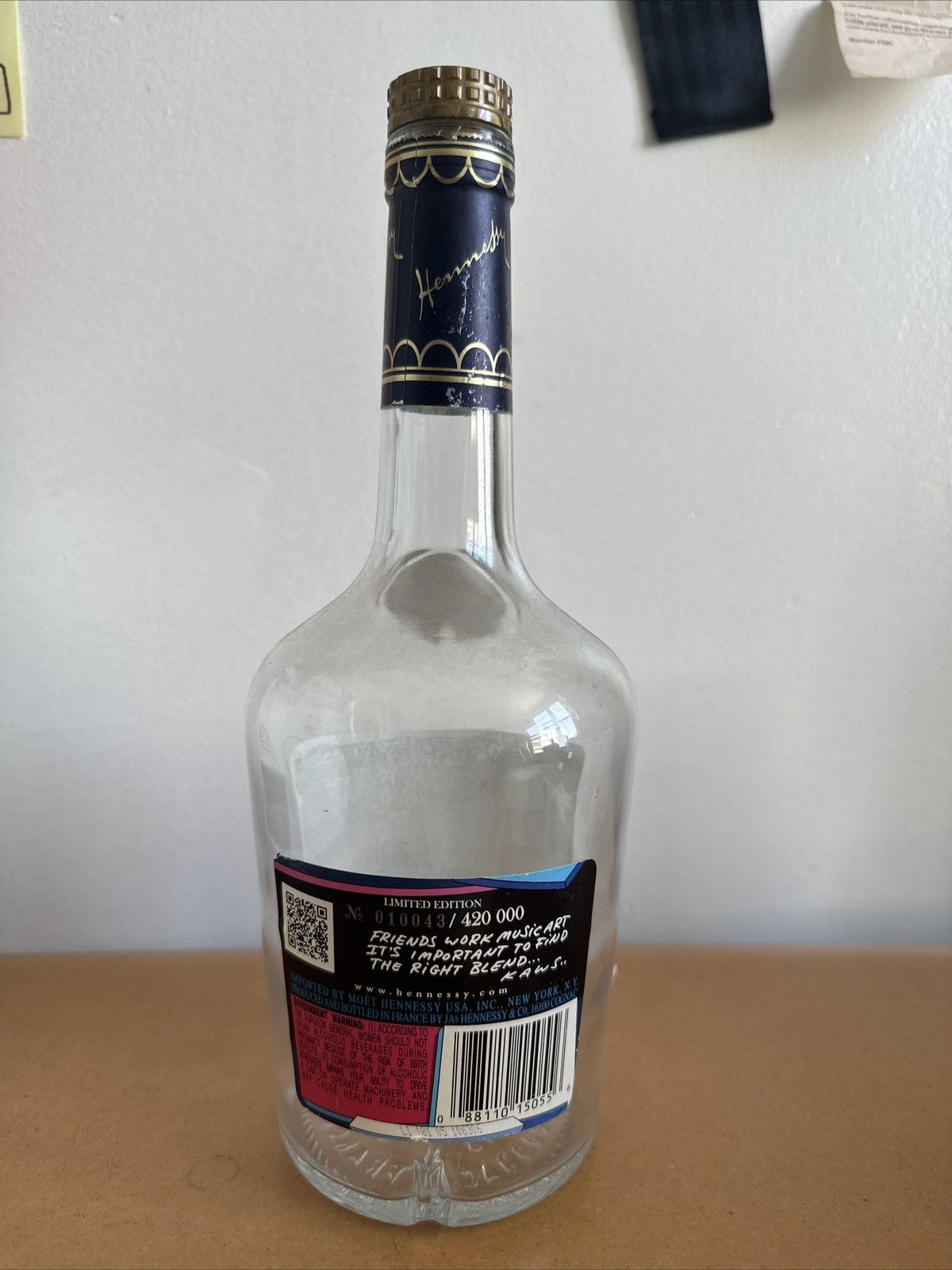 Hennessy × Kaws KAWS x Hennessy Limited Edition Bottle | Grailed