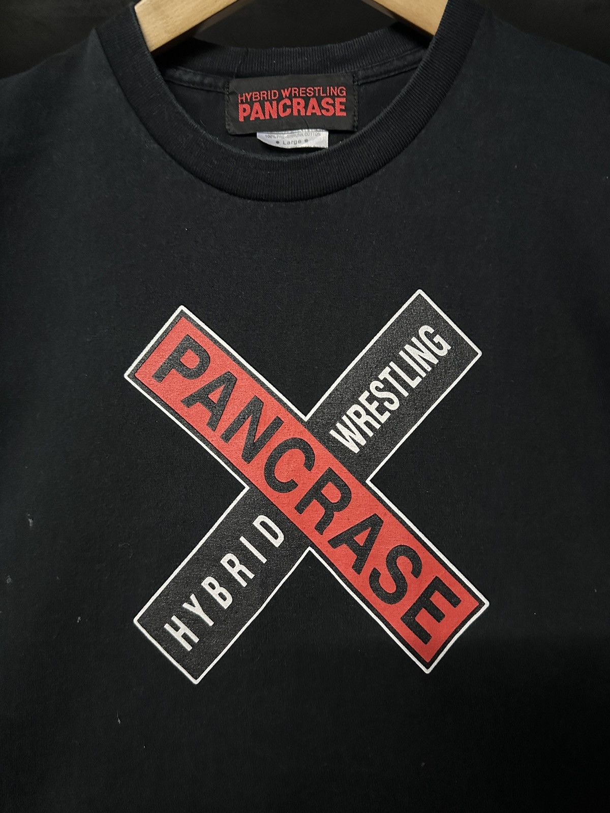 Vintage Vintage Hybrid Wrestling Pancrase Wwf Tee | Grailed