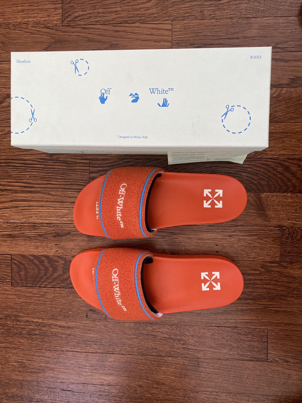 Off-White OFF WHITE SLIDES | Grailed