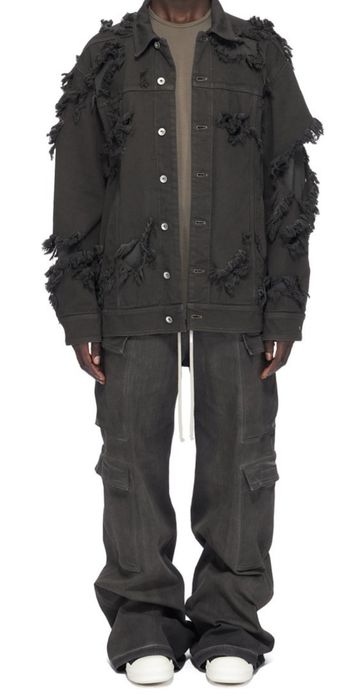 Rick Owens Drkshdw NEW | SS23 EDFU DOUBLE CARGO JUMBO BELA BAGGY PANTS ...