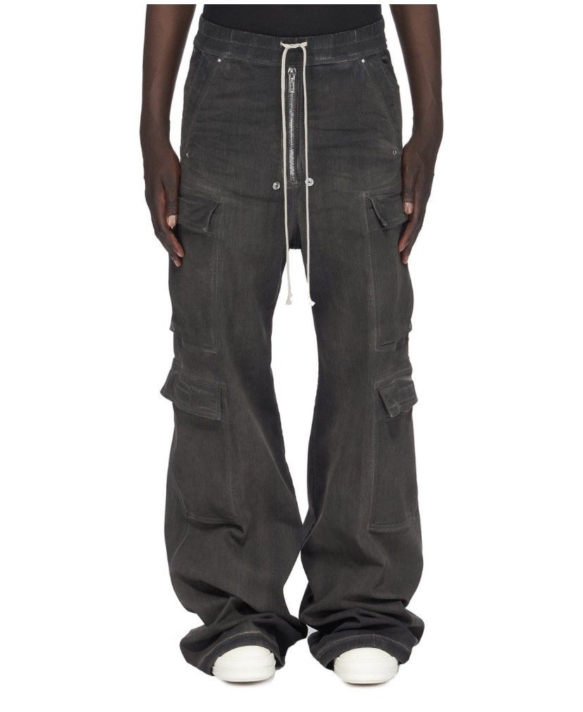 Rick Owens Drkshdw NEW | SS23 EDFU DOUBLE CARGO JUMBO BELA BAGGY PANTS ...