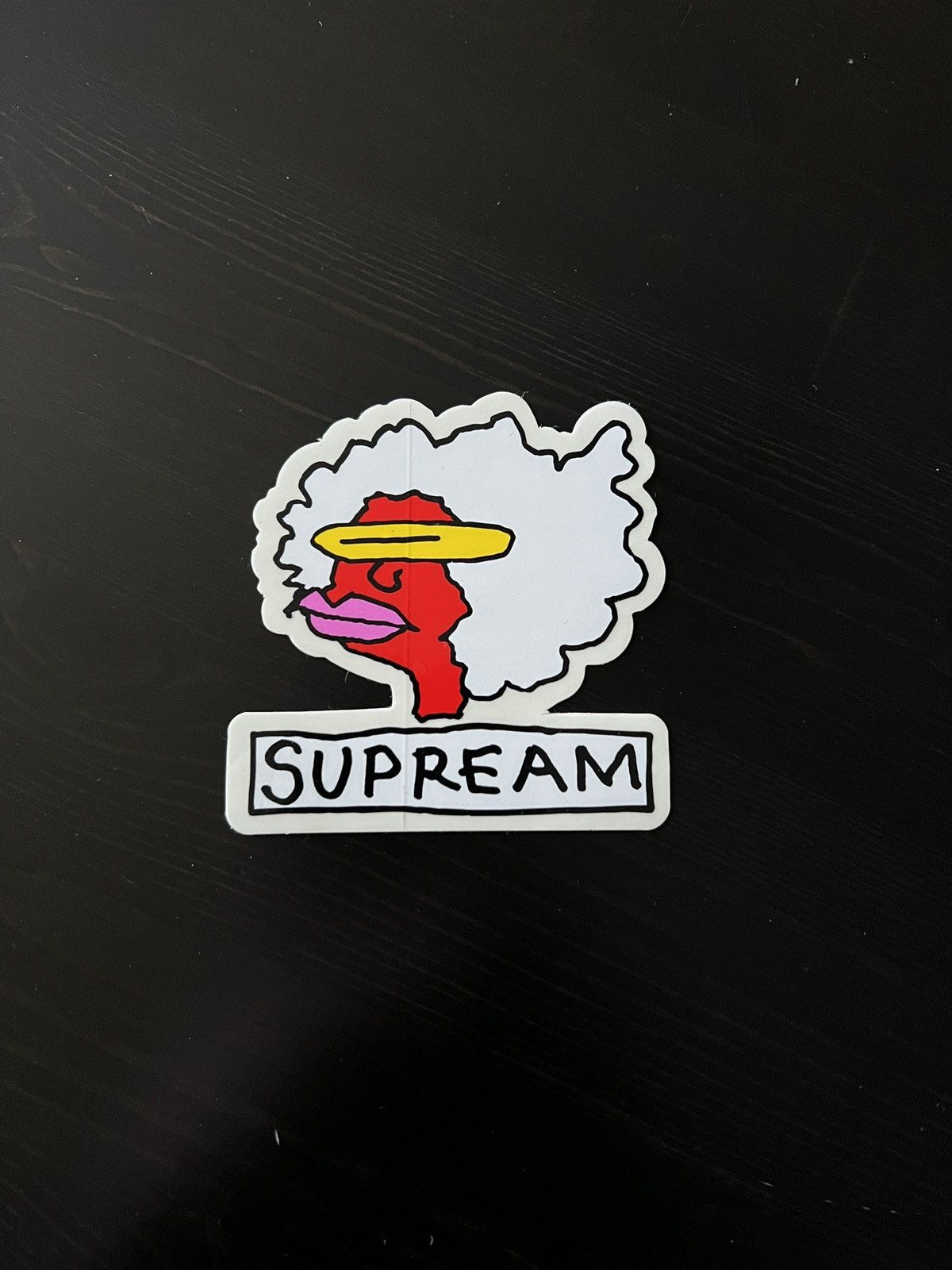 Supreme Supreme Ramm Head Mark Gonzales Sticker FW17 | Grailed