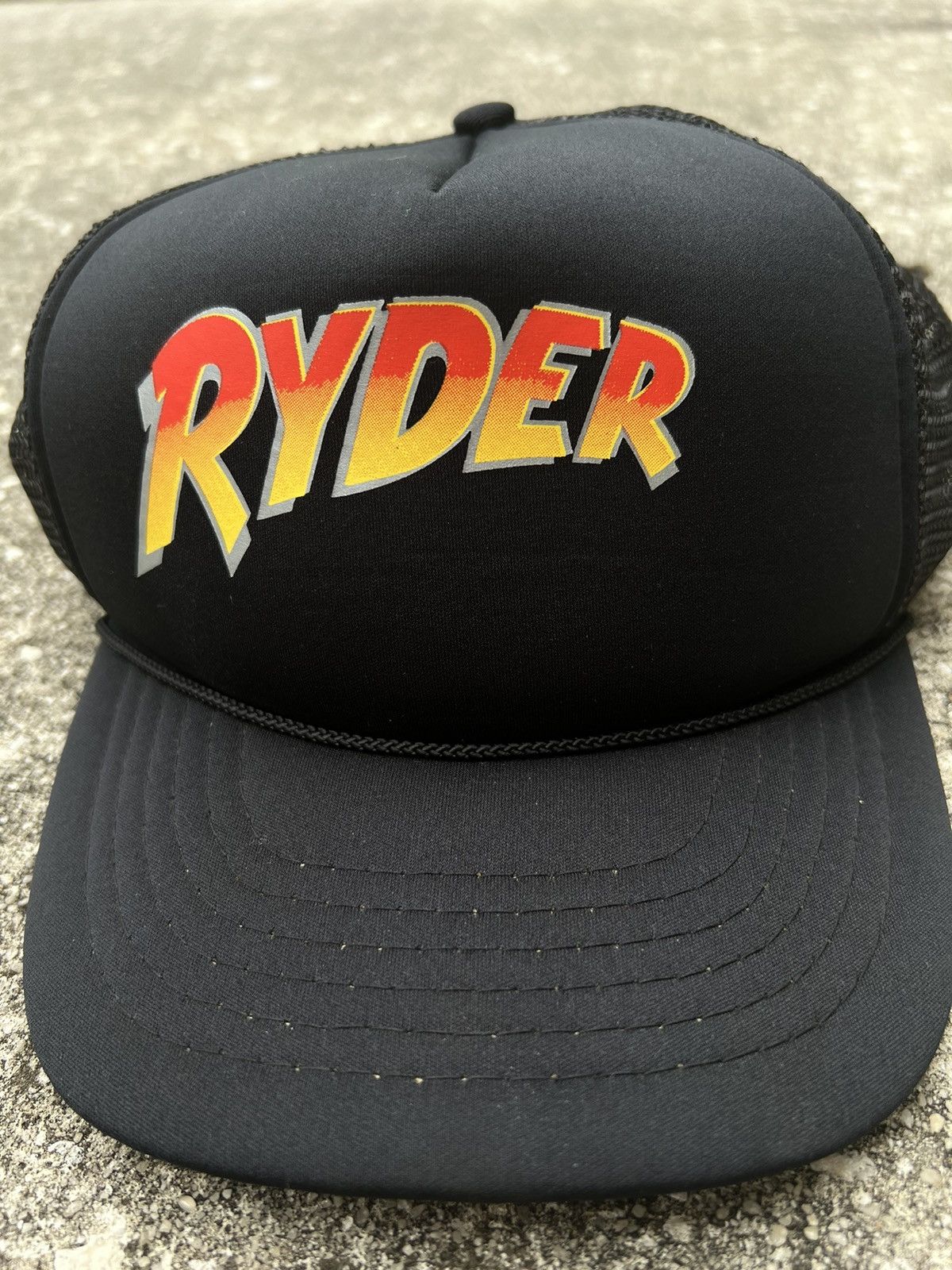 Vintage 80s Vintage Ryder trucker snap back hat | Grailed