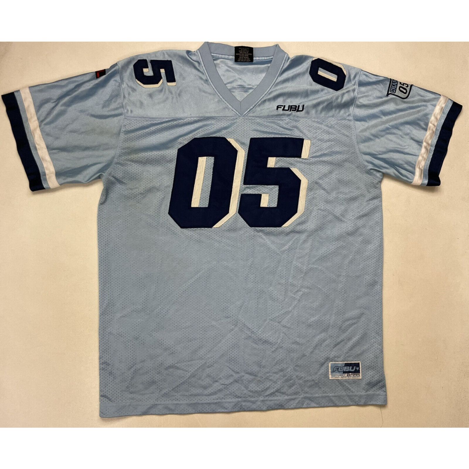 Fubu VINTAGE Fubu Sport Classic Series 05 Football Jersey Shirt Men ...
