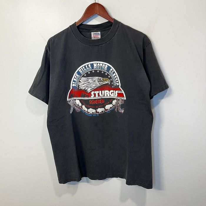 Vintage Vintage 80s Sturgis 48th Black Hills Biker Rally T shirt | Grailed