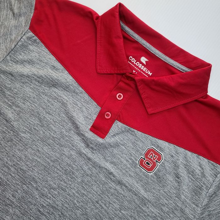 Colosseum Athletics Colosseum NC State North Carolina Gray Red Graphic ...