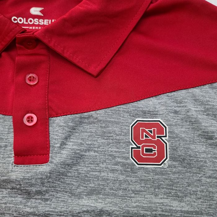 Colosseum Athletics Colosseum NC State North Carolina Gray Red Graphic ...