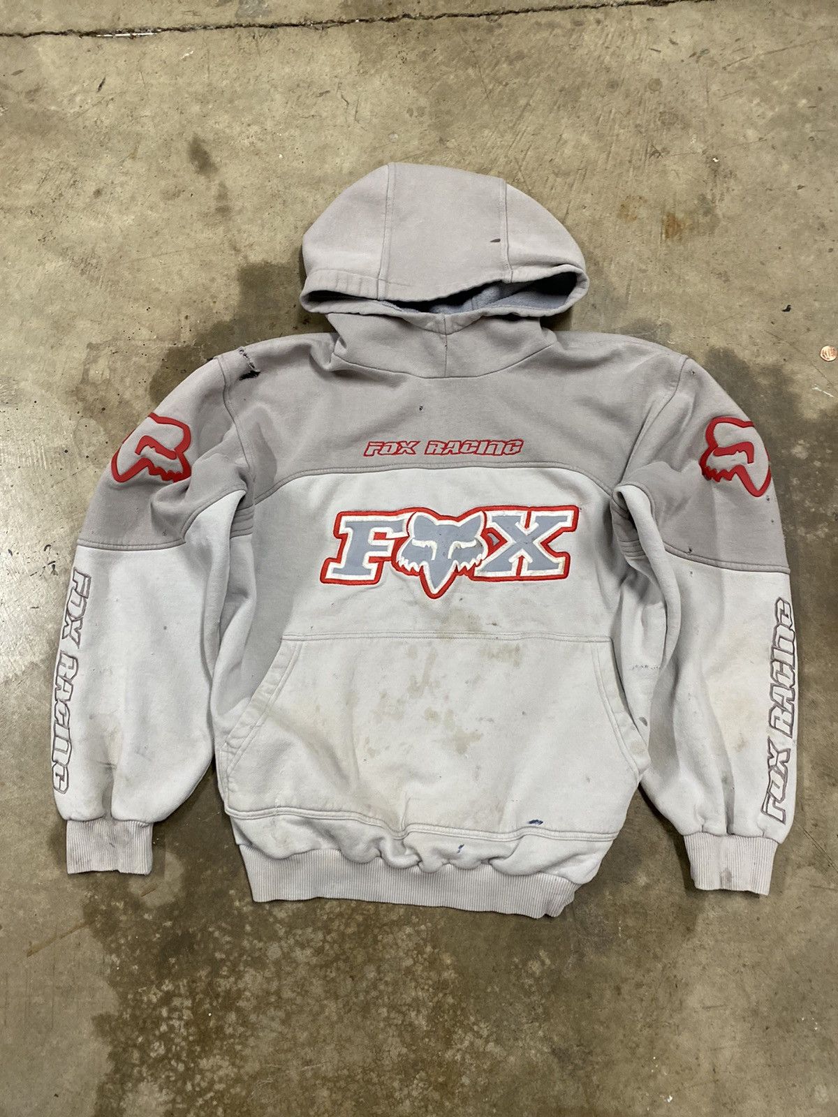 Fox × Fox Racing × Streetwear Y2K Vintage Fox Racing Hoodie | Grailed
