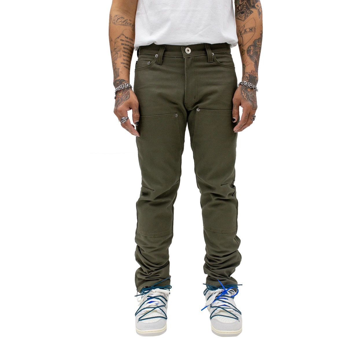 Mintcrew Mintcrew Carpenter Pants Olive & Black Bundle | Grailed