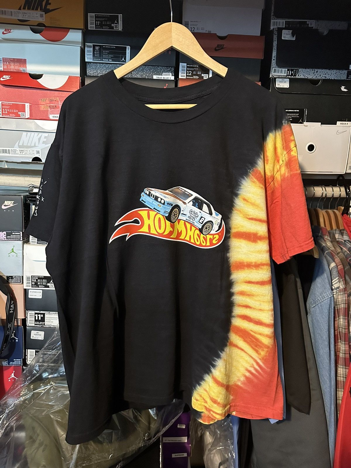 Travis Scott Cactus Jack Travis Scott Hot Wheels T-Shirt XL | Grailed