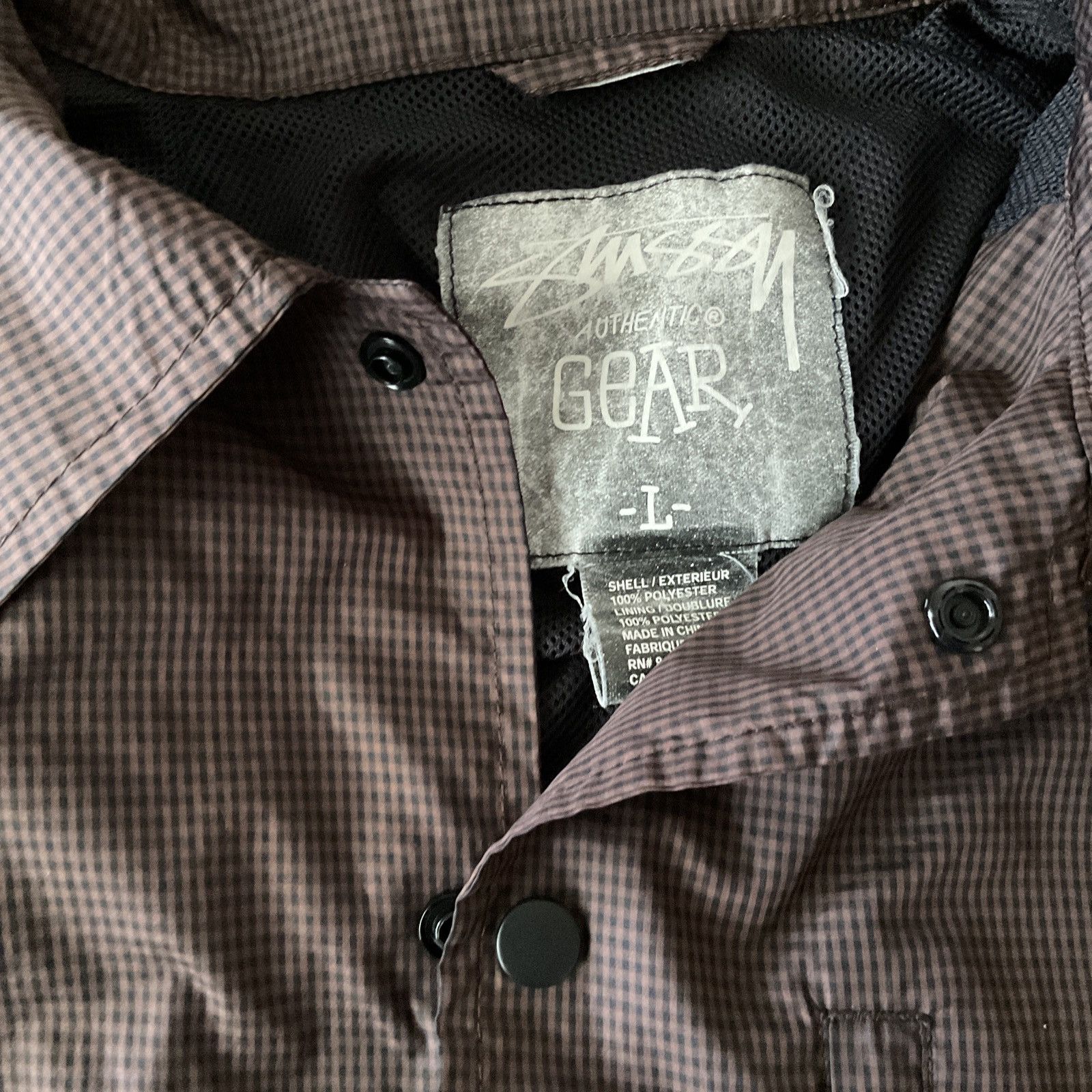 Stussy Stussy Authentic Gear Windbreaker Jacket | Grailed