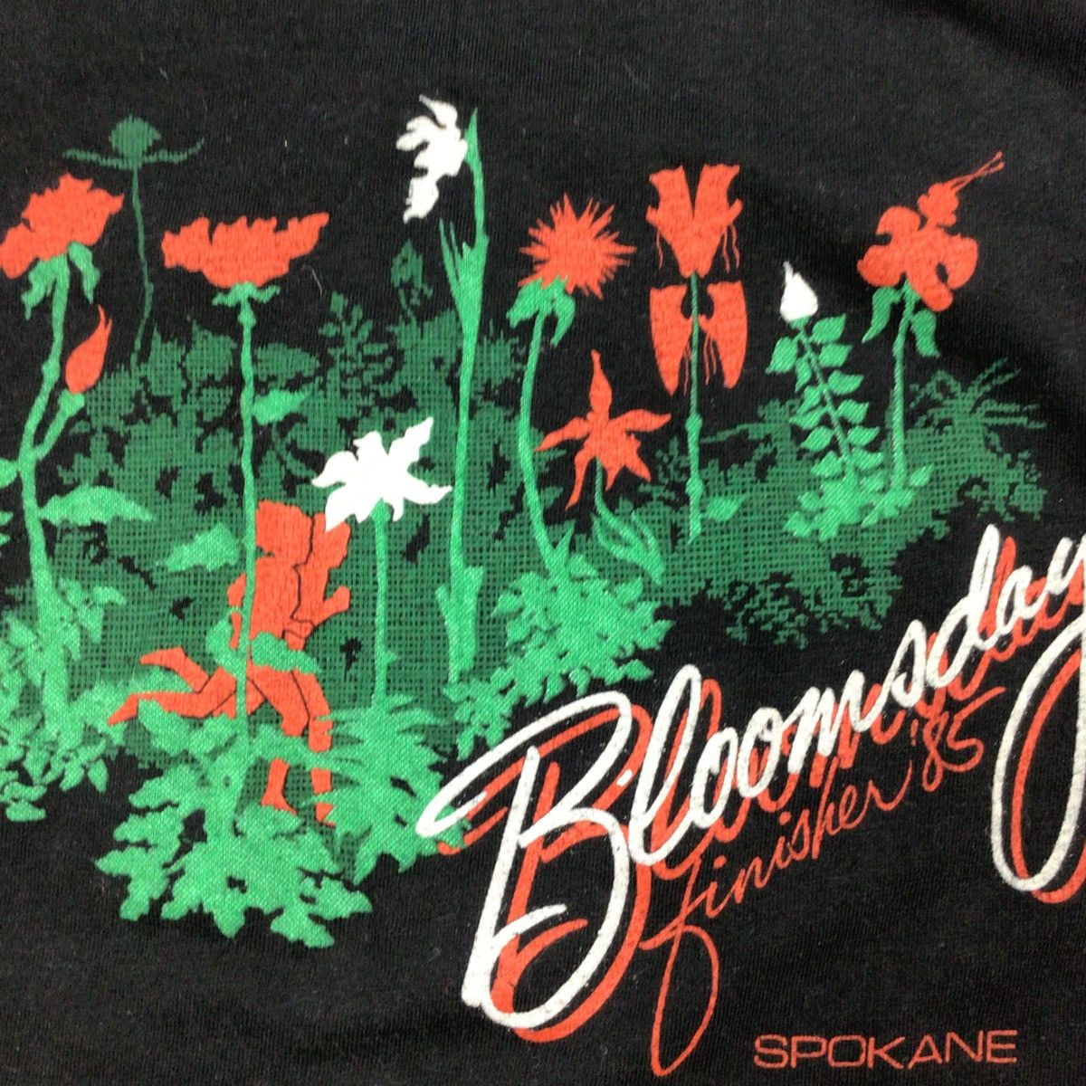 Adidas Vintage 1985 Bloomsday Spokane single stitch T-shirt. | Grailed