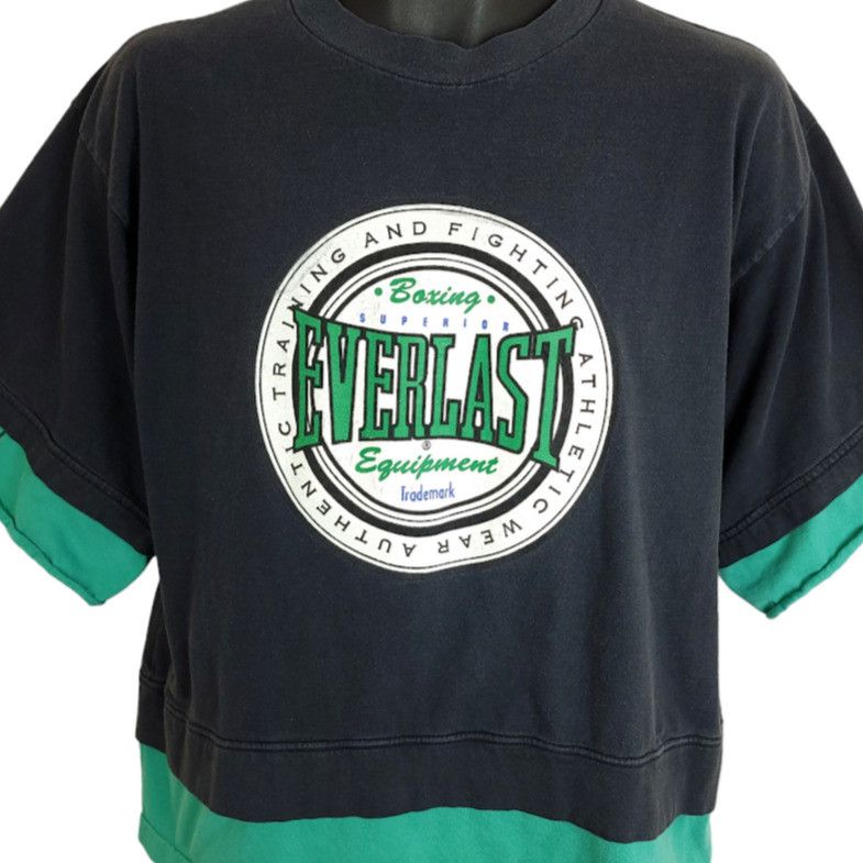 Everlast Everlast Bodybuilding T Shirt Vintage 80s Work Out Crop Top ...