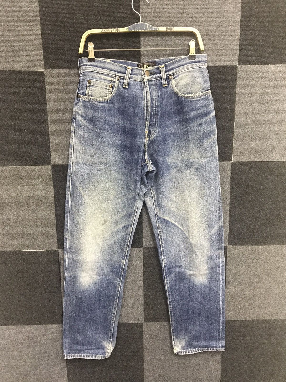 Vintage Vintage RRL Buckle Back Selvedge Jeans | Grailed