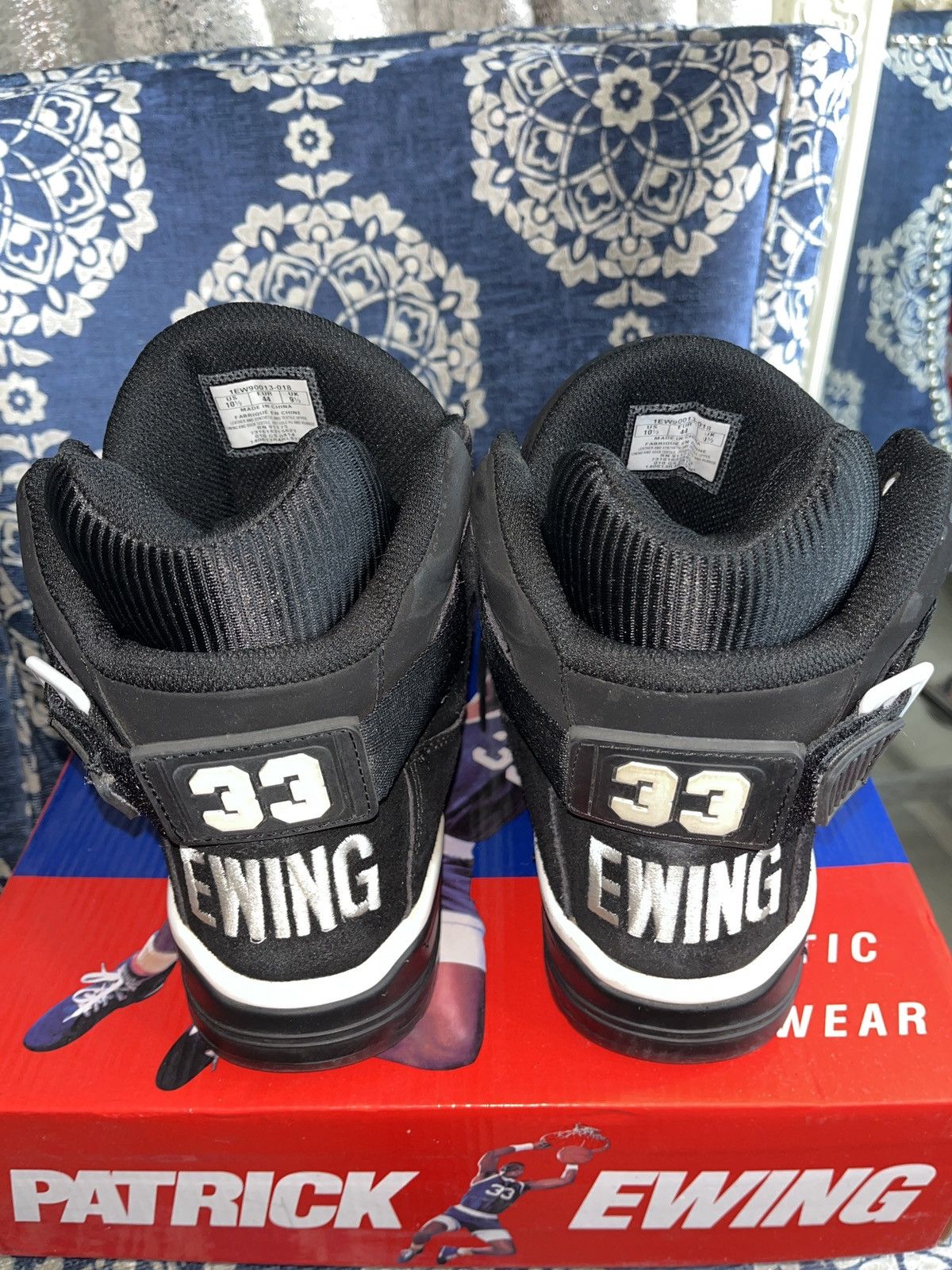 Ewing Athletics Patrick Ewing 33 hi “Black & White” | Grailed