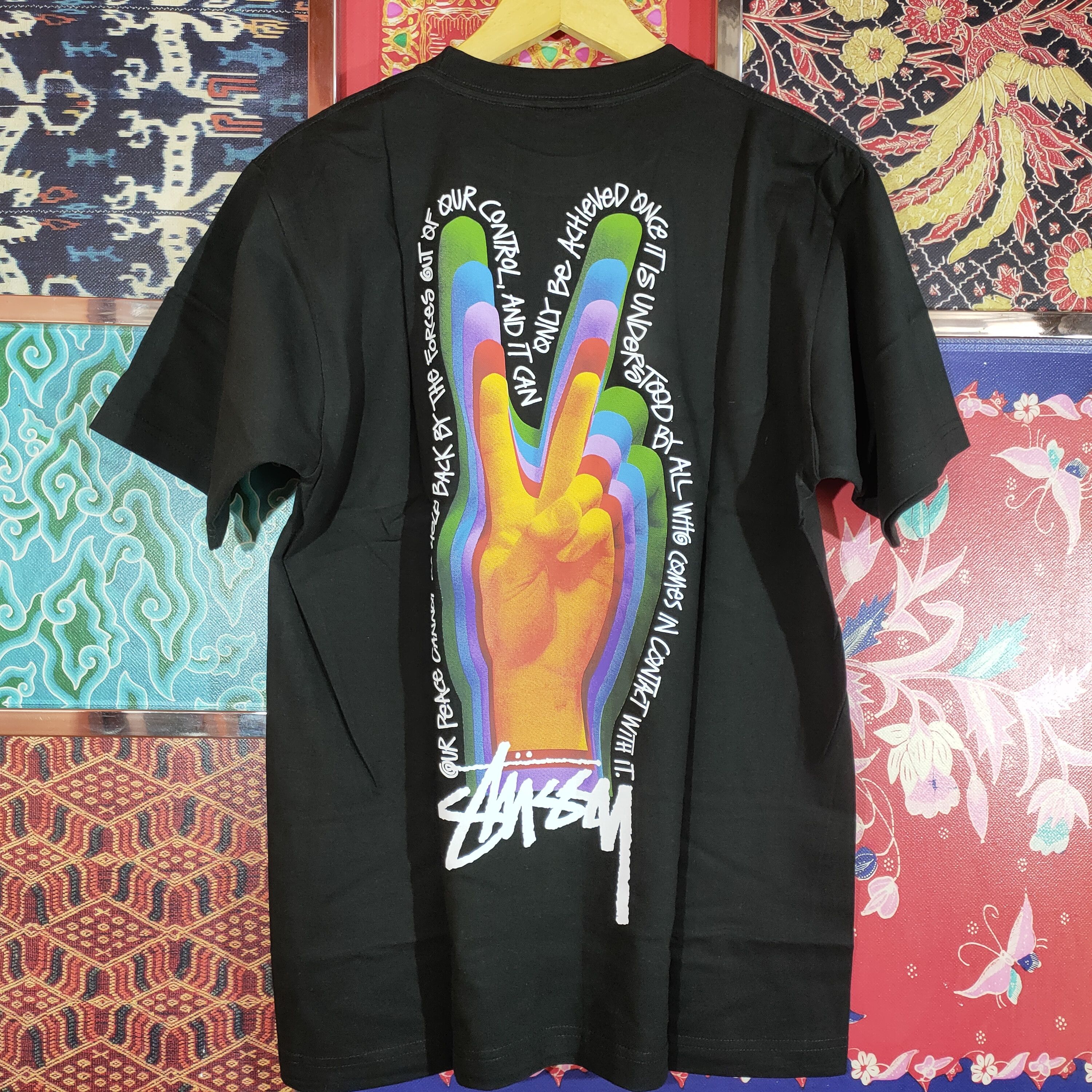 Stussy peace hands TEE | Grailed