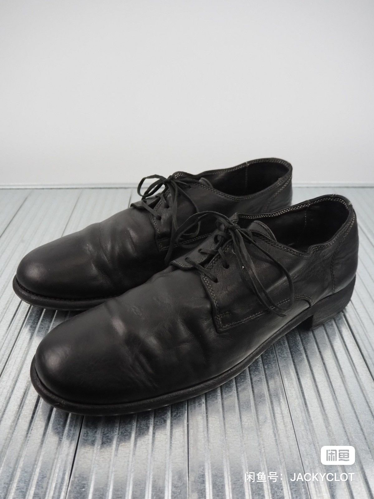 Guidi Guidi 992 Horse Leather Derby Shoes Black | Grailed