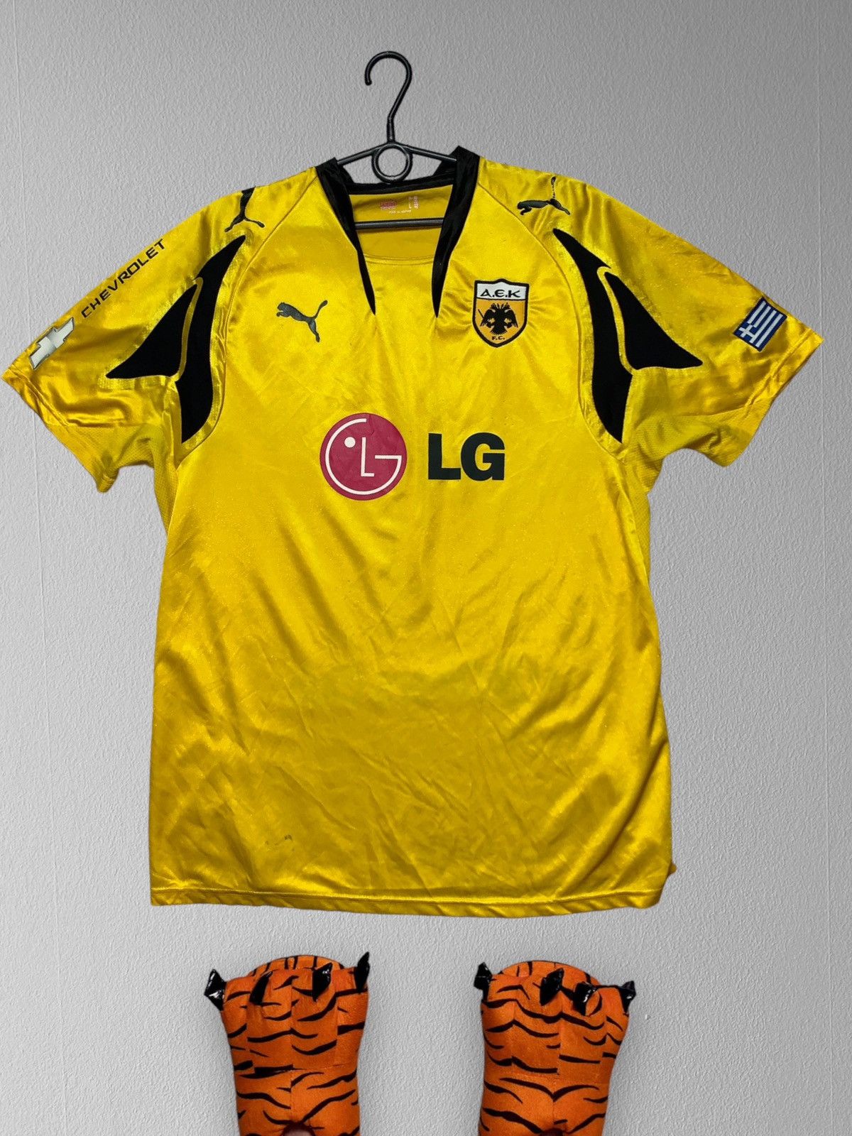 Vintage Vintage AEK Athens soccer Jersey | Grailed