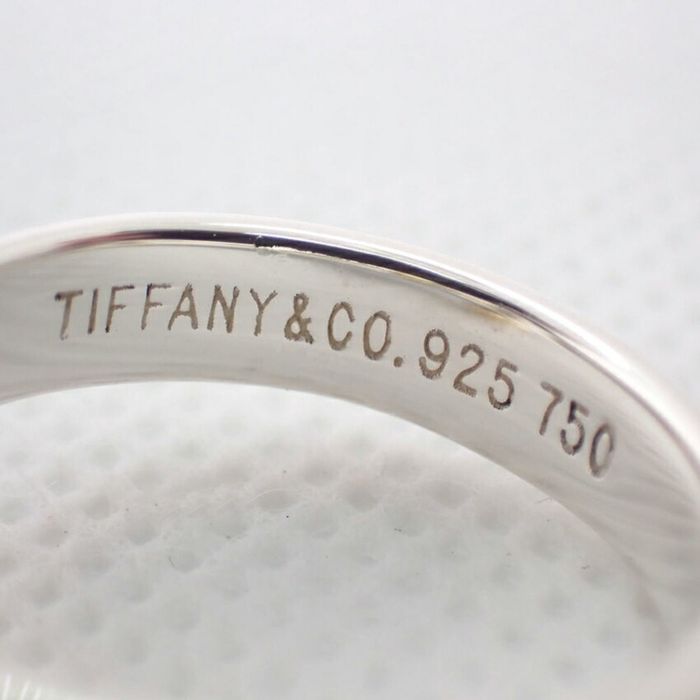 Tiffany & Co. Tiffany 925 750 hook & eye combination ring No. 11.5 | Grailed
