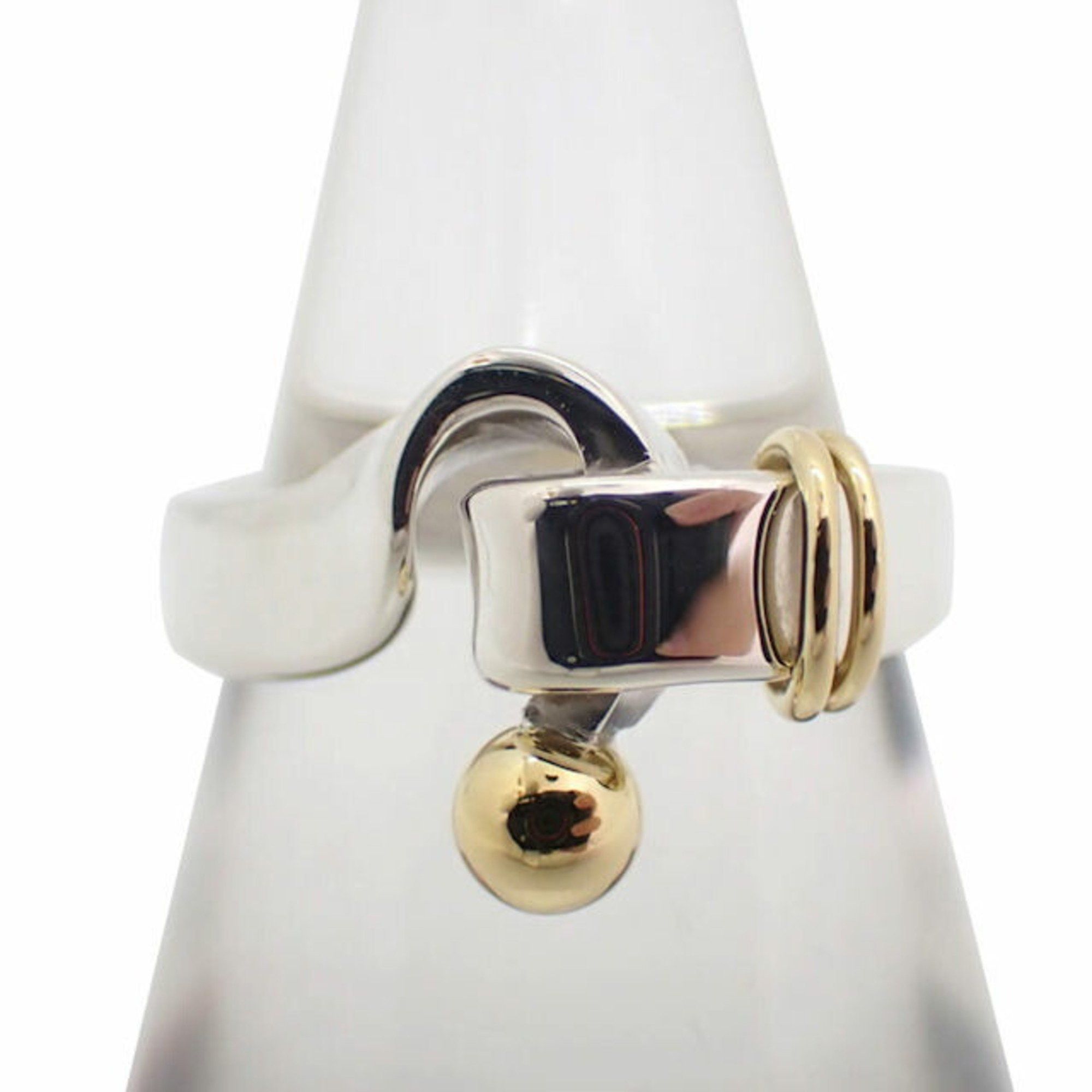 Tiffany & Co. Tiffany 925 750 hook & eye combination ring No. 10 | Grailed