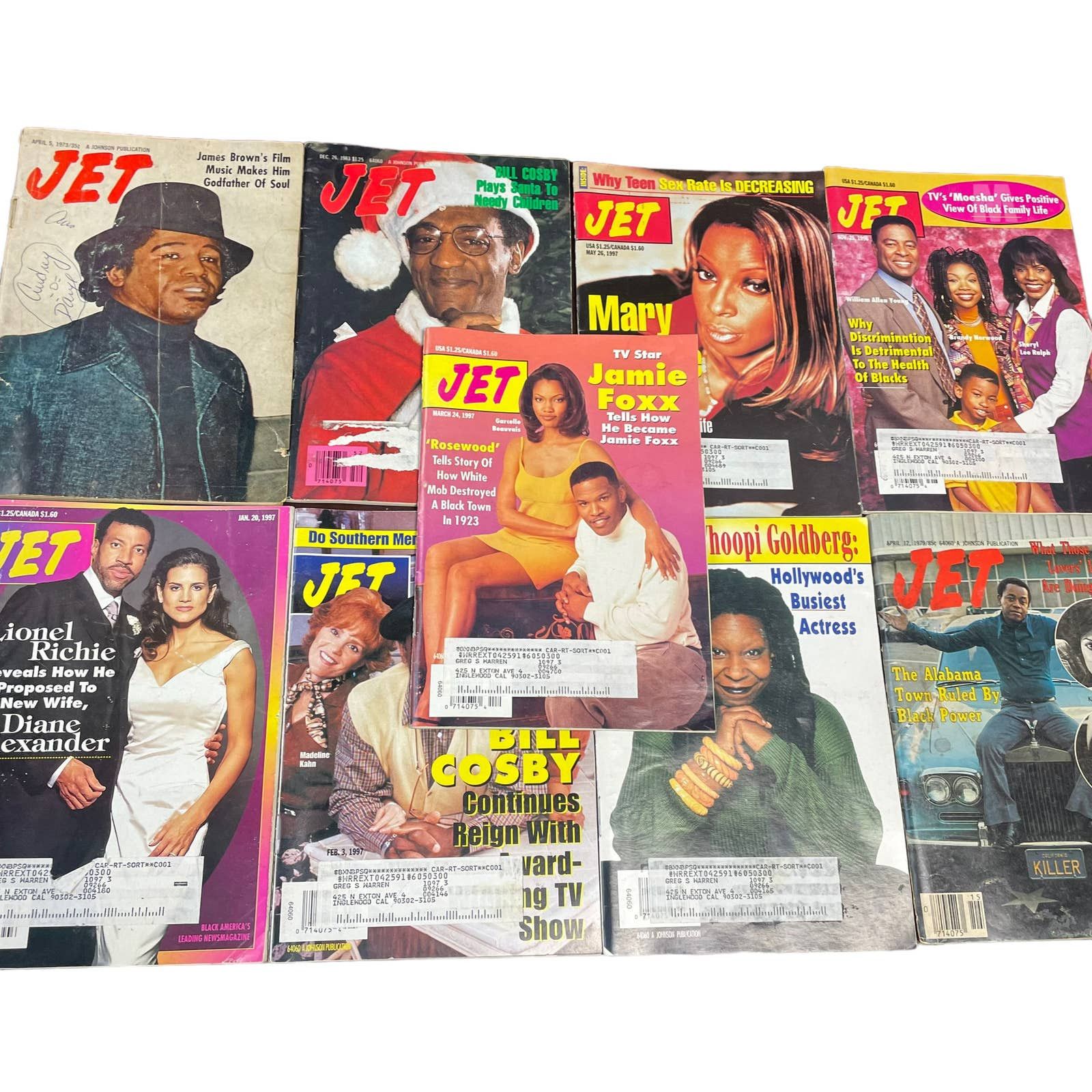 Vintage Vintage Jet Magazine 80s 90s Lot 9 Total | Grailed