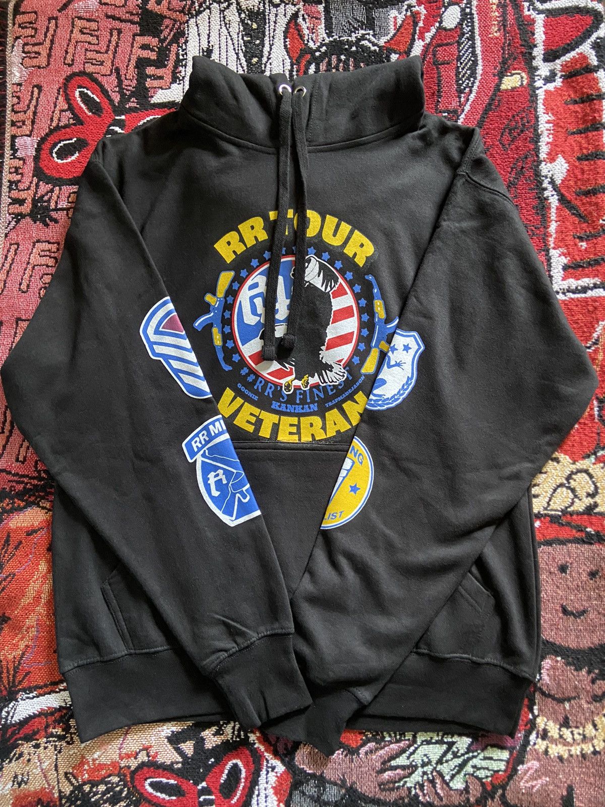 Underground RR Tour Veteran hoodie - kankan tour merch + revenge bat ...