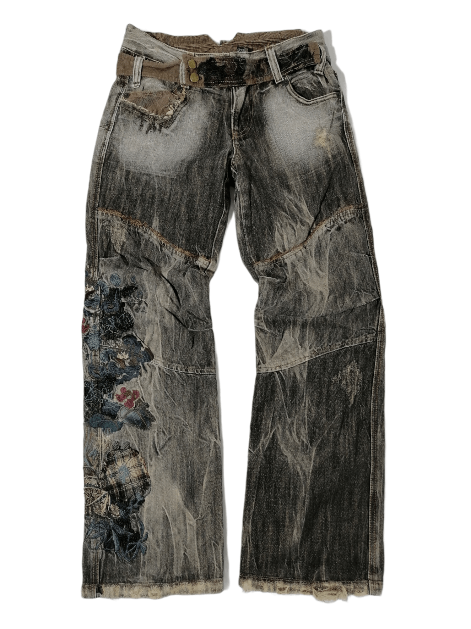 Japanese Brand × Streetwear Tankus Superb Design Denim Jeans | Grailed