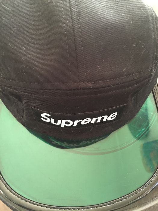 Supreme Supreme Visor 5 panel BLACK | Grailed