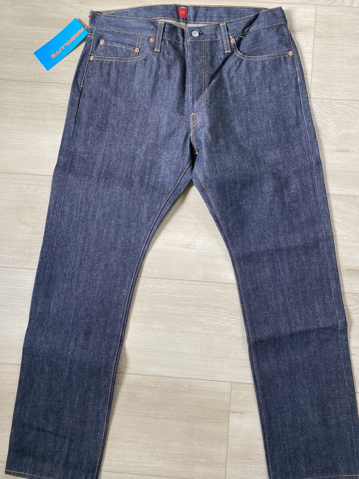 Resolute Resolute Denim 710 Selvedge Raw Denim Jeans Made in Japan ...