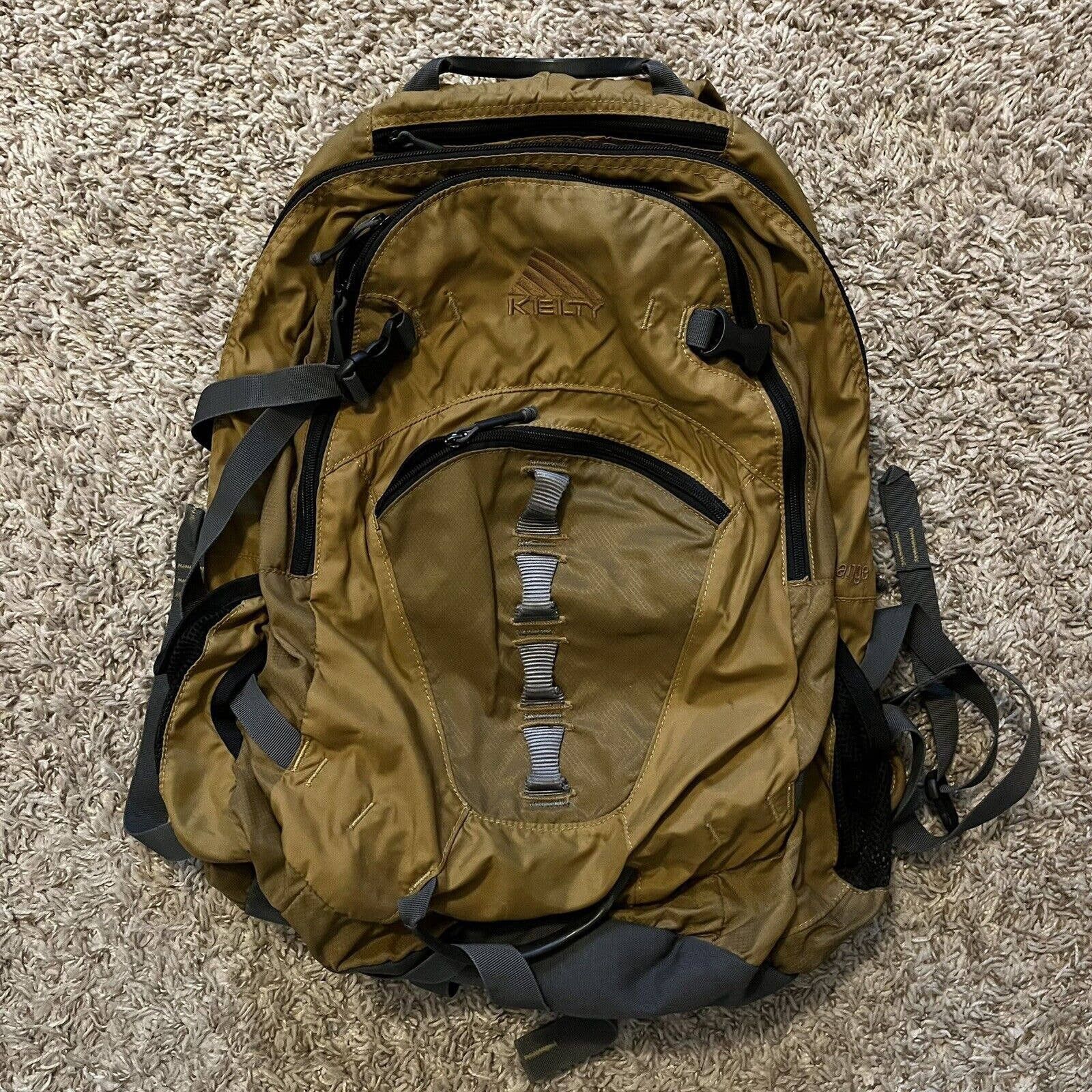 Kelty Range Ripstop Hiking Outdoor Caramel Toffee Backpack | Grailed