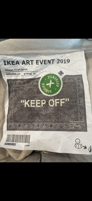 Off-White Virgil Abloh X IKEA “Keep Off” Rug (OFF-WHITE) | Grailed