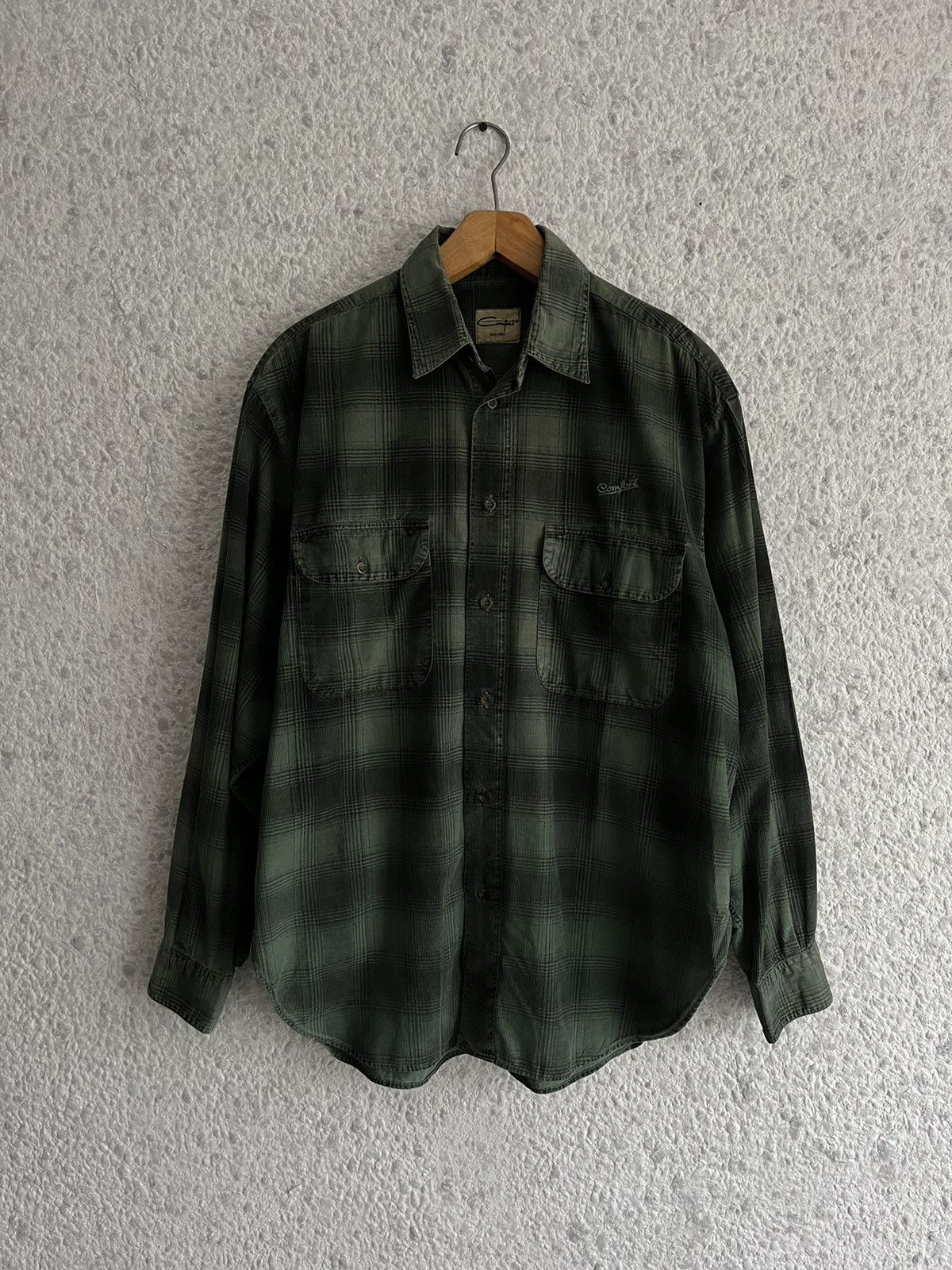 Vintage VINTAGE CORDUROY FLANNEL SHIRT UT011 | Grailed