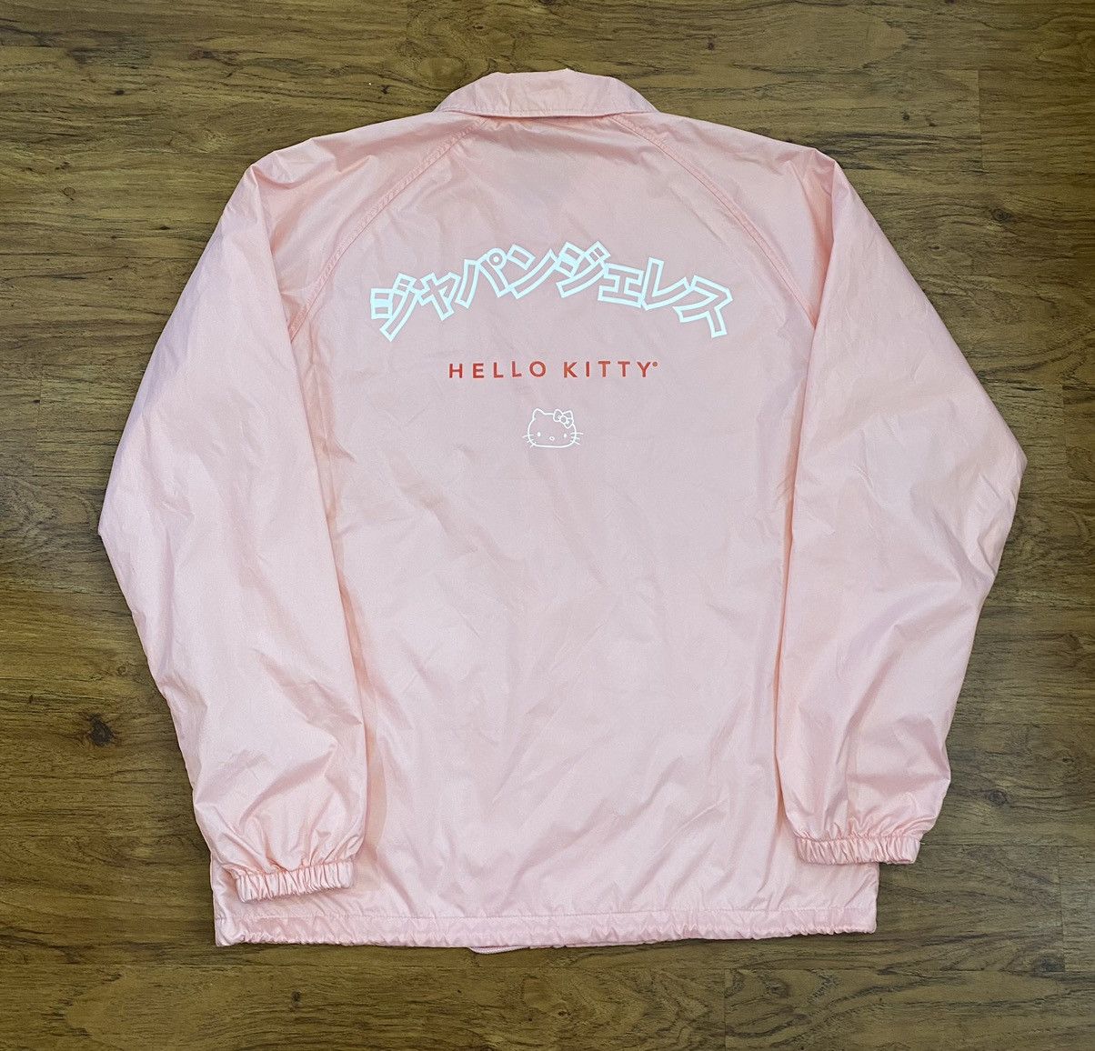 Japanese Brand Hello Kitty Sanrio Japangeles Jacket RARE windbreaker ...