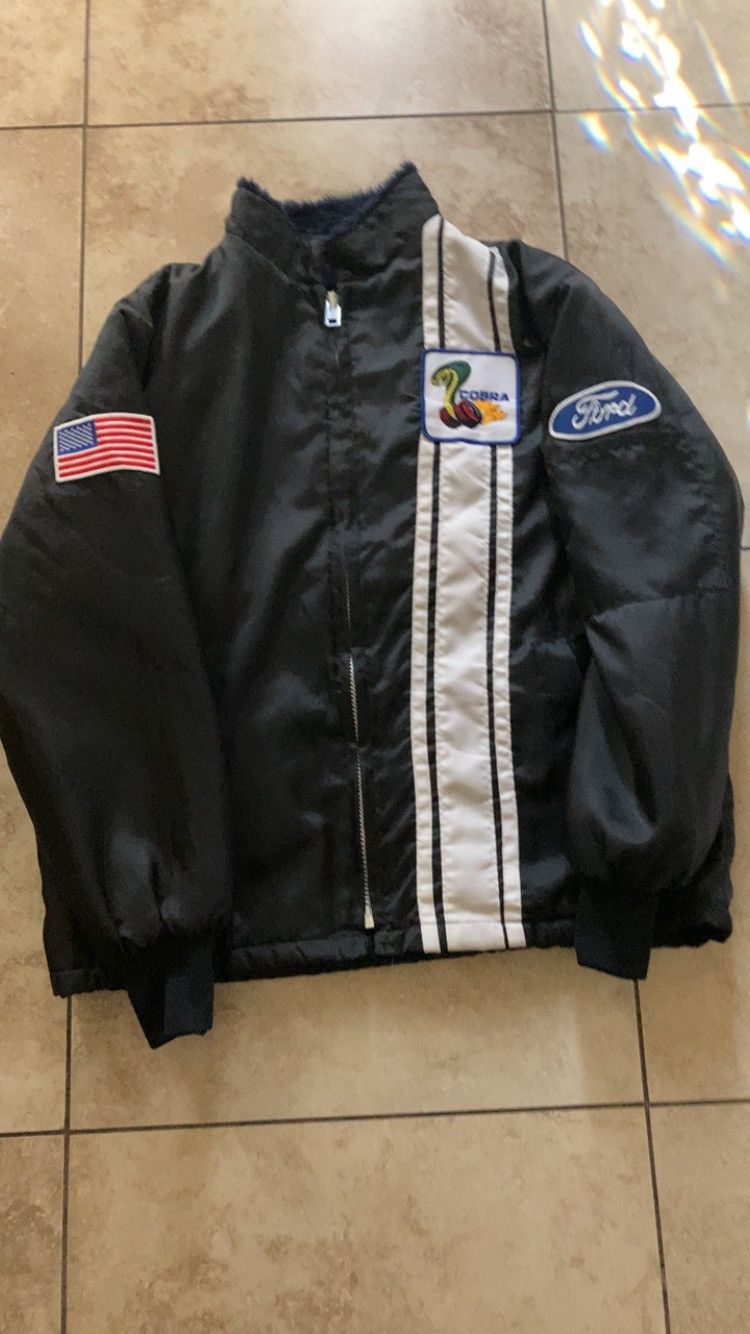 Ford × Racing × Vintage Vintage Ford Cobra Racing Mechanics Black ...